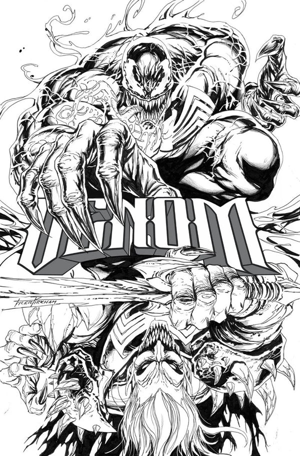 Venom #250 Tyler Kirkham Black and White, AC Comics Exclusive [NYCC 20 ...